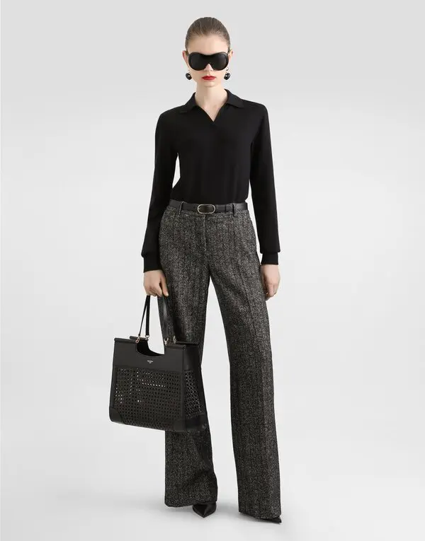 Dolce & Gabbana Cashmere Polo Pullover Sweaters And Cardigans