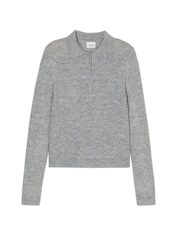 Closed Wool Blend Polo Shirt