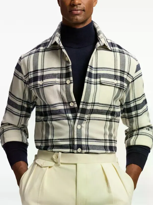 Ralph Lauren Purple Label Check-pattern Cooper Shirt