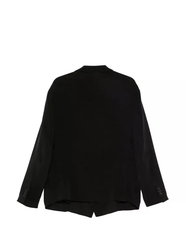 Giorgio Armani Double-breasted Peaked-lapel Jacket