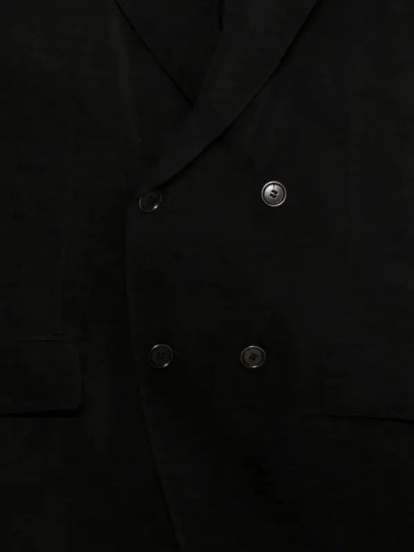 Giorgio Armani Double-breasted Peaked-lapel Jacket