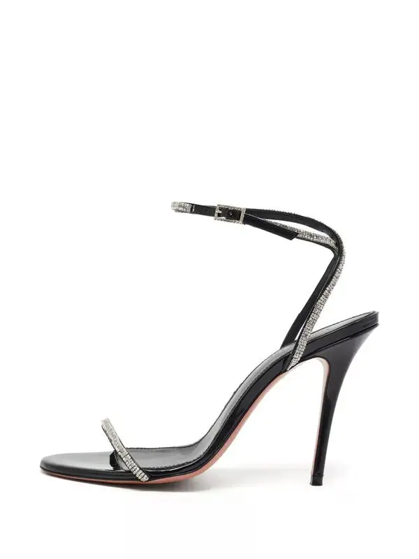 Amina Muaddi Diamante Crystal-embellished Sandals