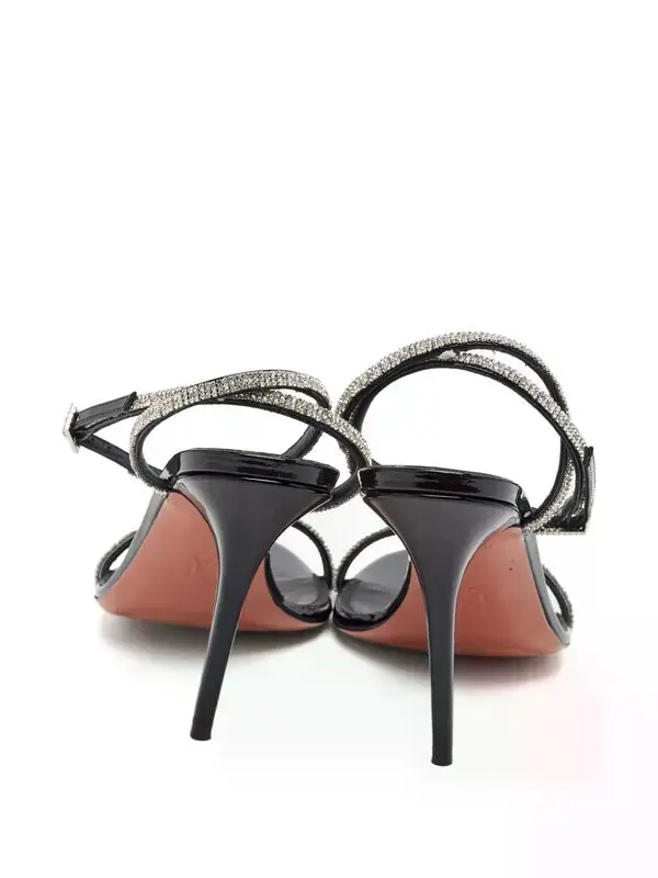 Amina Muaddi Diamante Crystal-embellished Sandals
