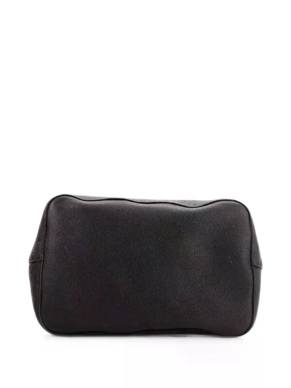 LOUIS VUITTON Monogram Empreinte Leather Mm Bucket Bag