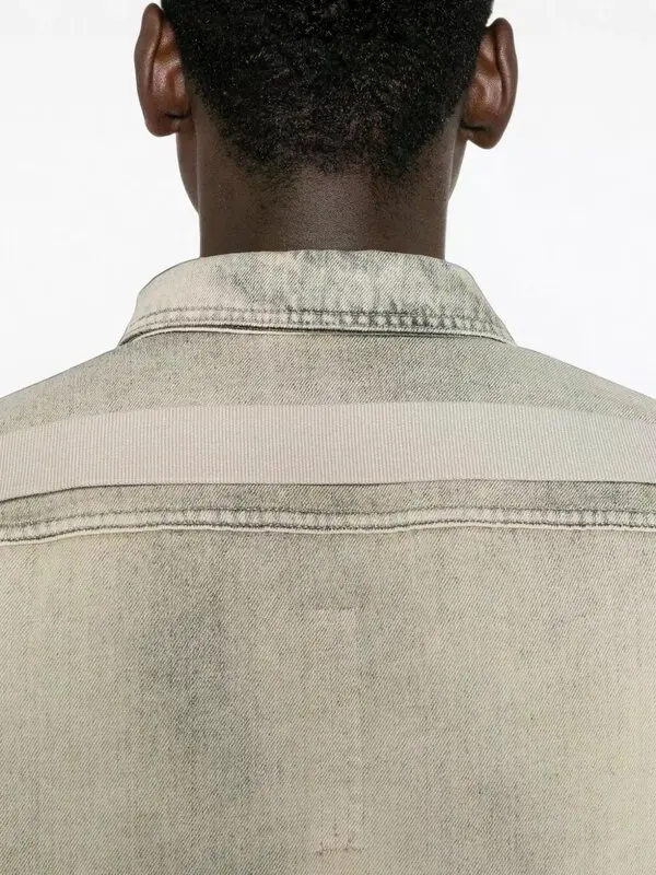 Rick Owens Long-sleeve Buttoned Overshirt