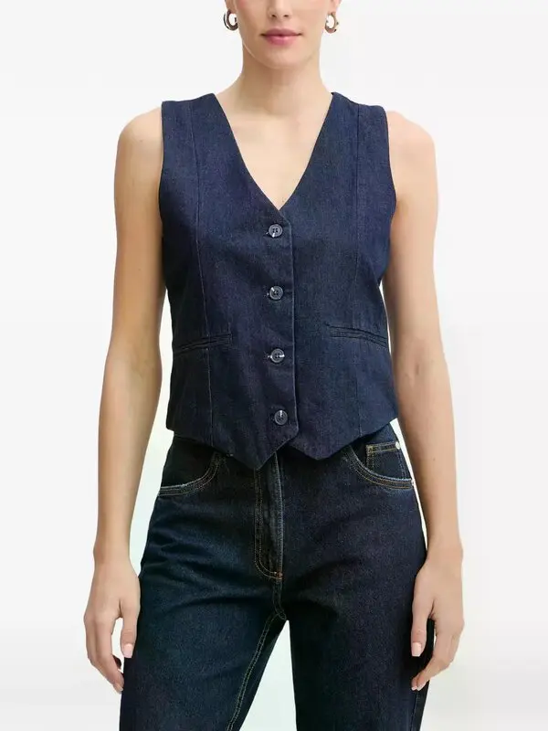 SILVIAN HEACH Button-up Waistcoat