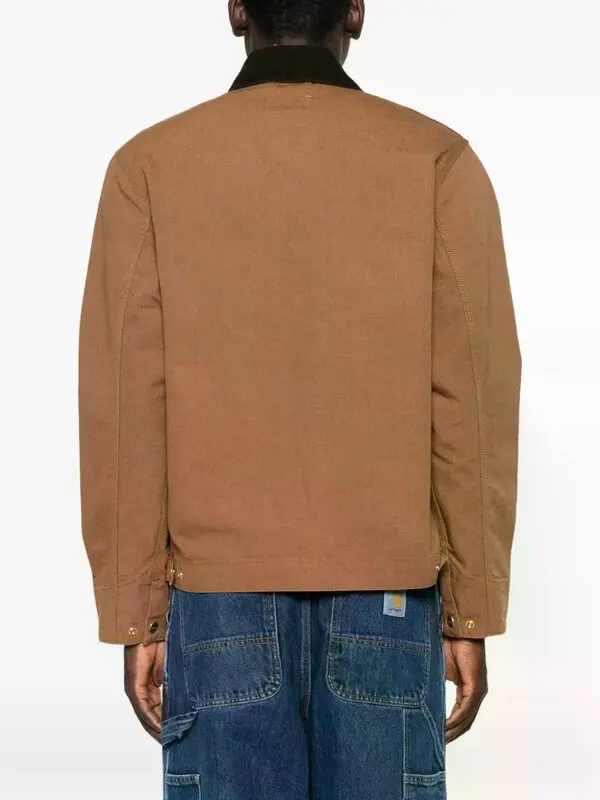 Carhartt Work In Progress Detroit Canvas Jacket - Brown