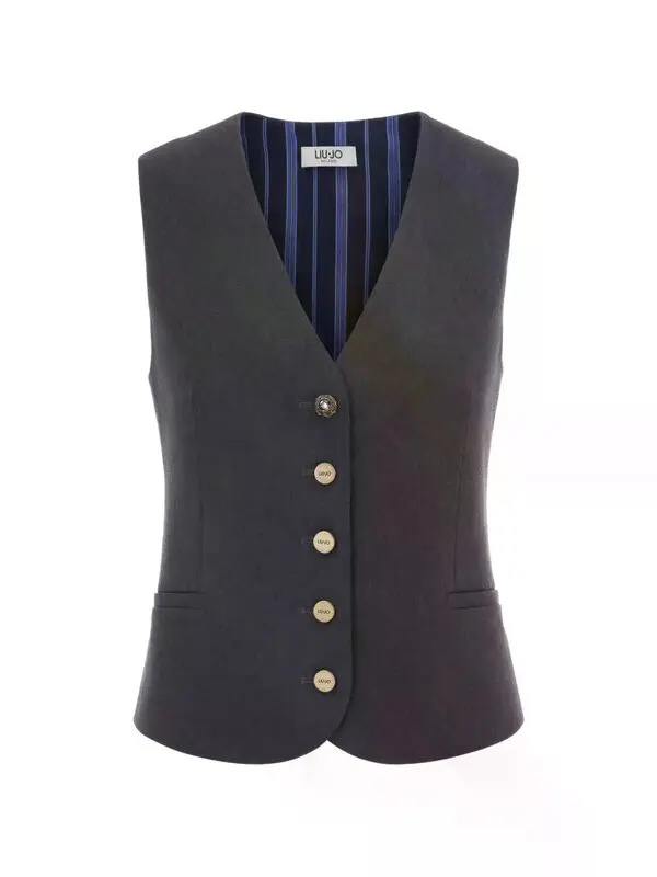 Liu Jo Flannel Waistcoat