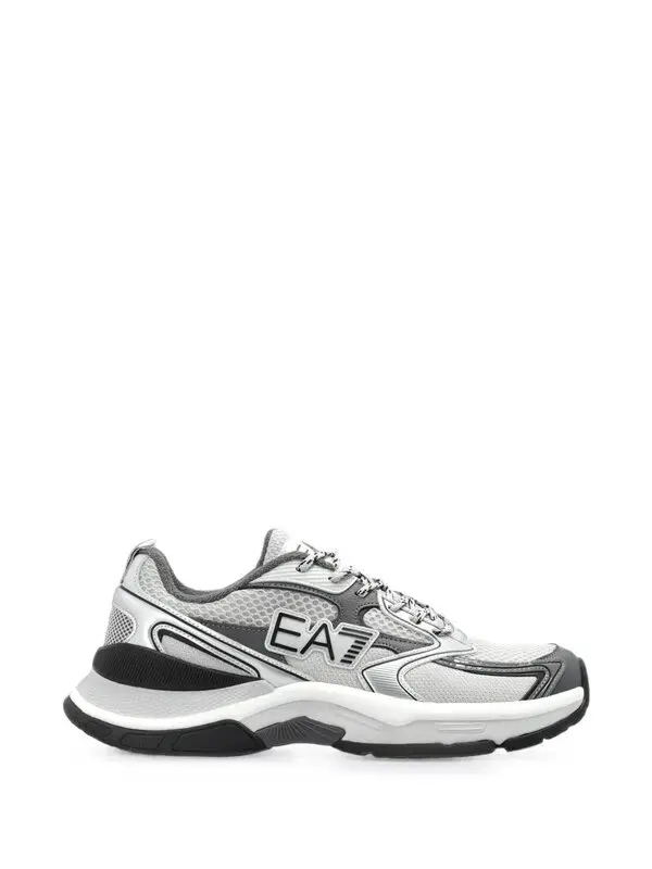 EA7 Predator Logo-appliqué Panelled Sneakers
