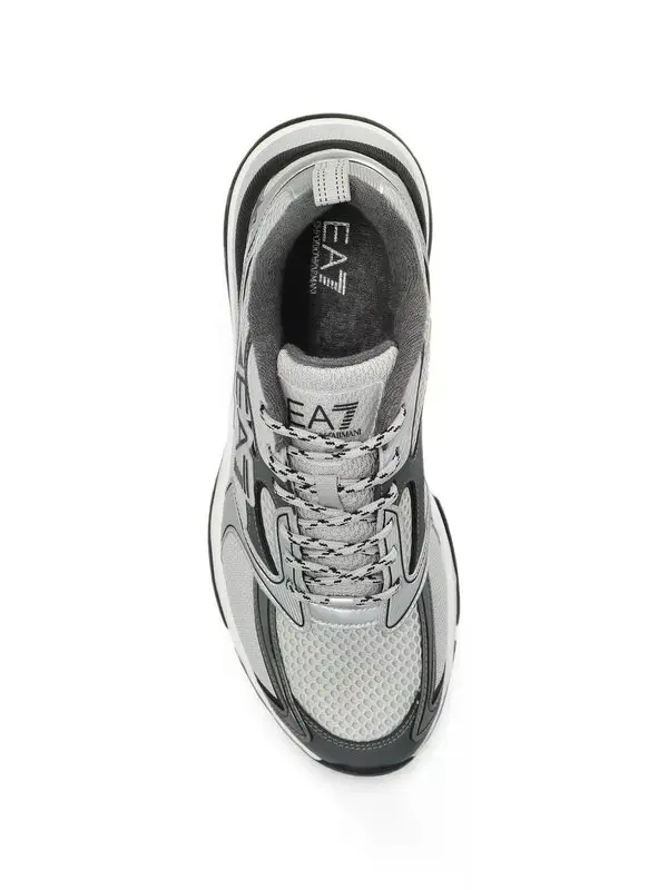 EA7 Predator Logo-appliqué Panelled Sneakers
