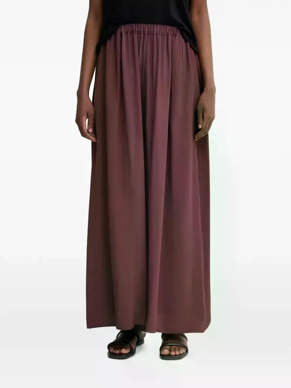 Sisley Elasticated-waist Palazzo Pants