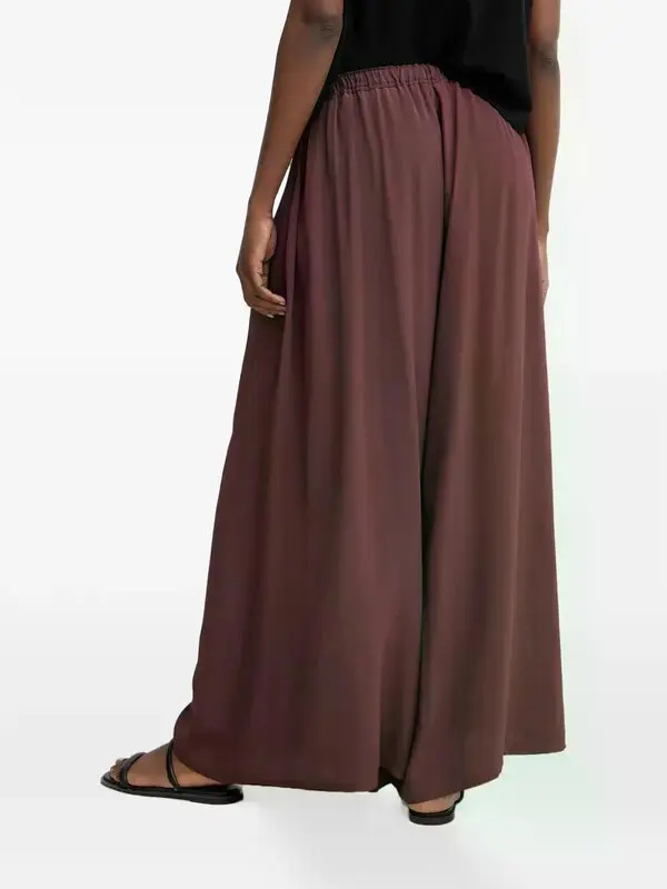 Sisley Elasticated-waist Palazzo Pants