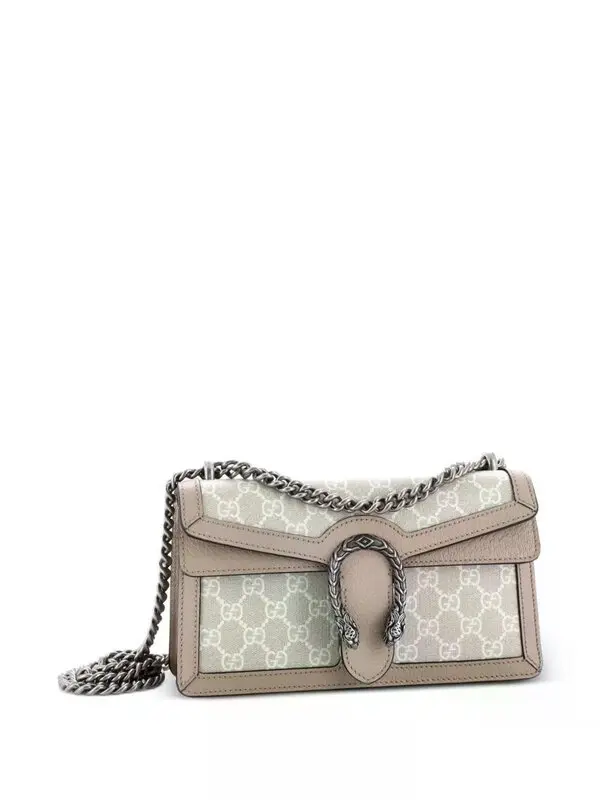 Gucci Dionysus Gg Coated Canvas With Leather Small Shoulder Bag