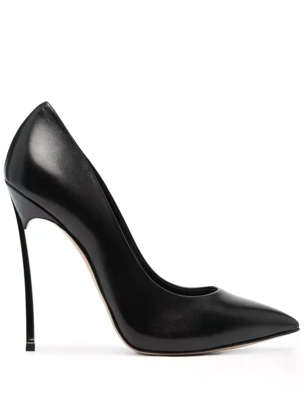 Casadei Pointed-toe 110mm Leather Pumps