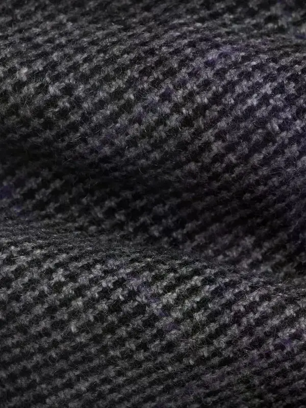 Ralph Lauren Purple Label Check Wool-blend Tie