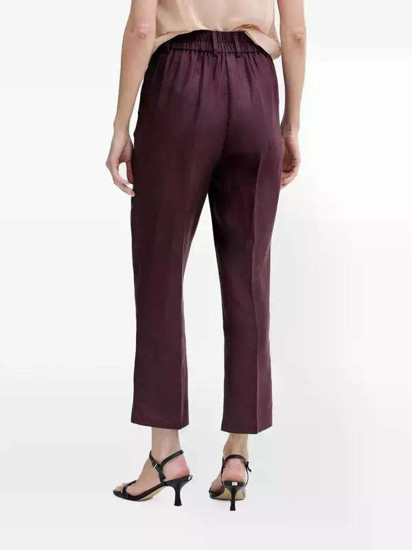 Sisley Elasticated-waistband Tailored Trousers