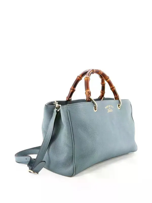 Gucci Bamboo Shopper Leather Medium Tote Bag
