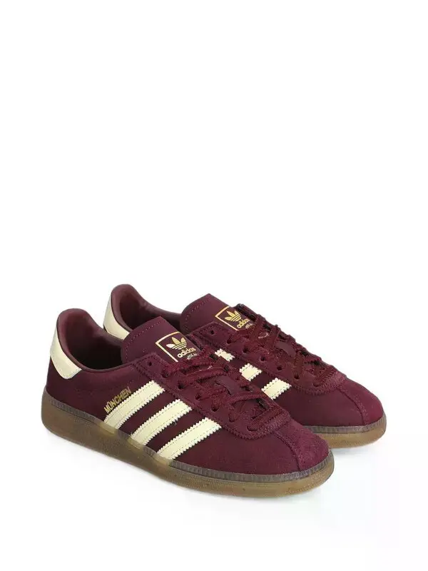 Adidas Muenchen Leather Sneakers - Brown