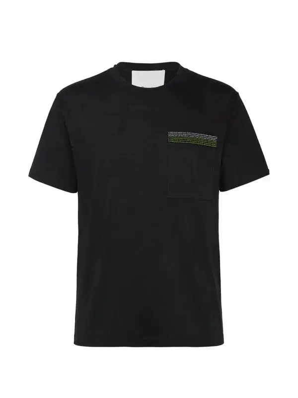 3.1 Phillip Lim Bead-embellished Pocket T-shirt