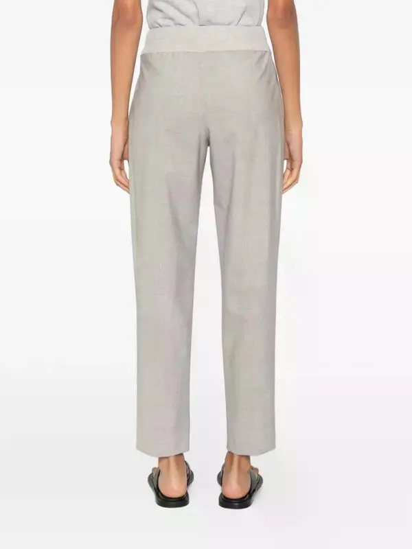 PANICALE Drawstring Straight-leg Trousers