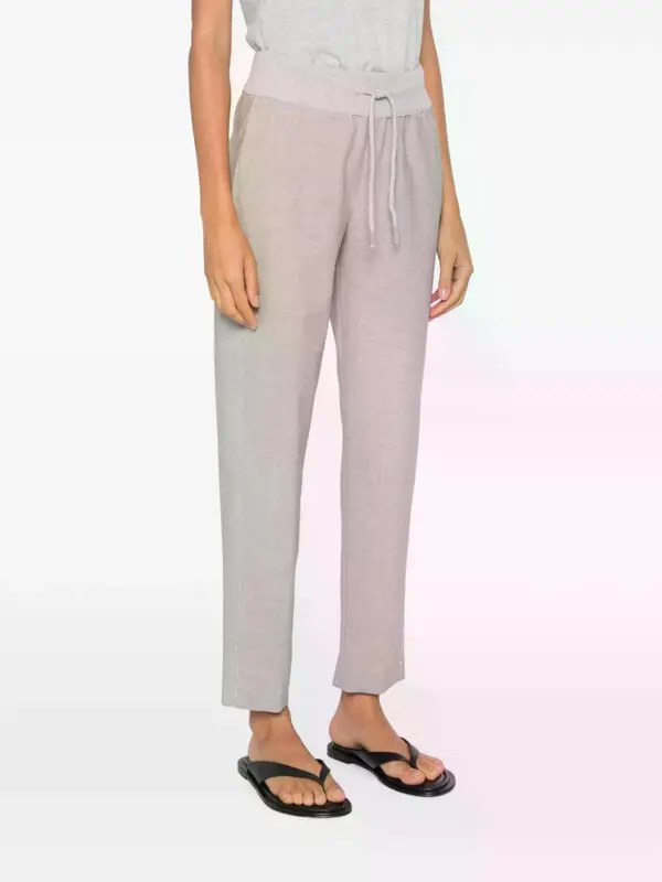 PANICALE Drawstring Straight-leg Trousers