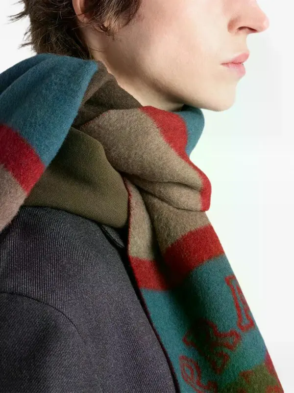 Prada Wool And Cashmere Scarf