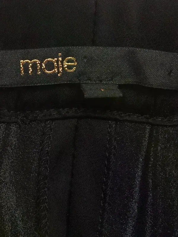 Maje Presto Striped Track Pants