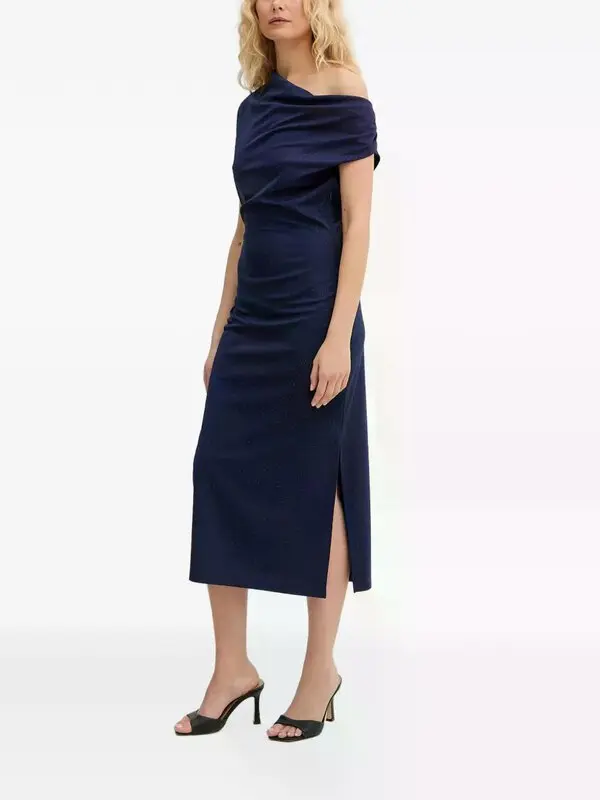 SILVIAN HEACH Crystal-embellished Draped Maxi Dress