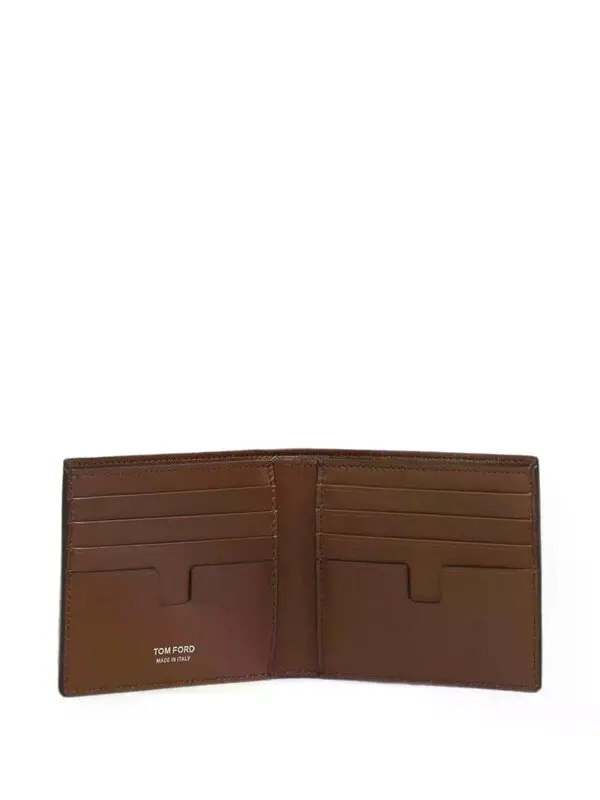 TOM FORD Lizard-effect Leather Wallet