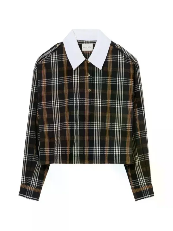 Claudie Pierlot Checked Blouse
