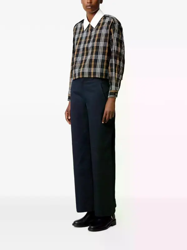 Claudie Pierlot Checked Blouse