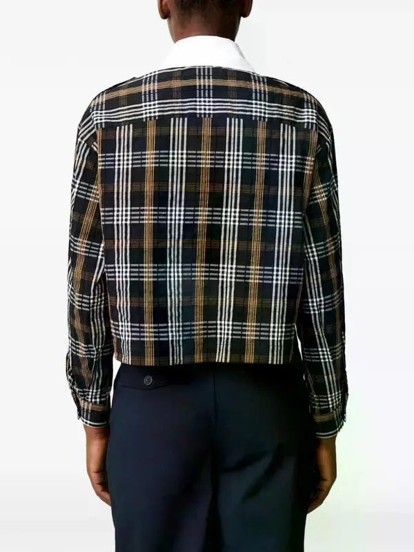 Claudie Pierlot Checked Blouse