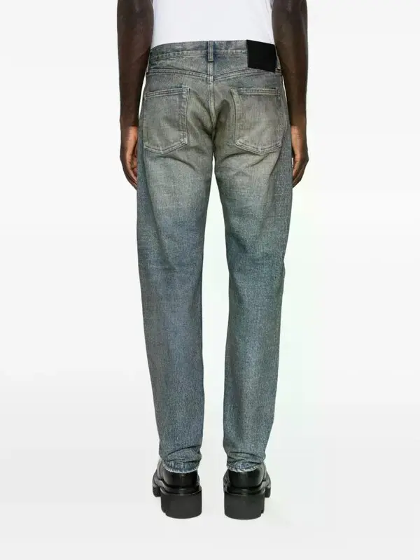 Rick Owens Krist Wash Distressed Jeans