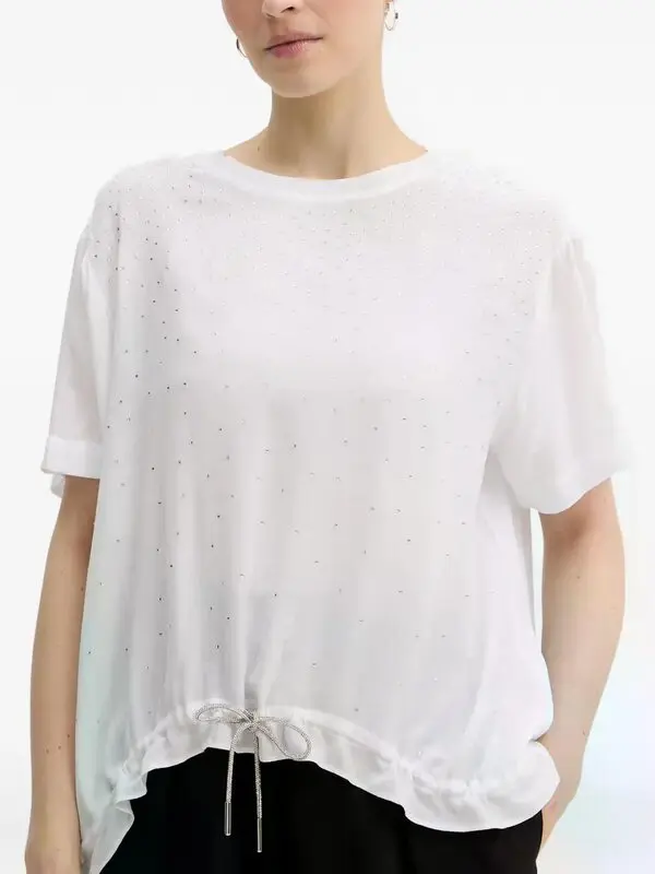 SILVIAN HEACH Tibbig Rhinestone-embellished Top