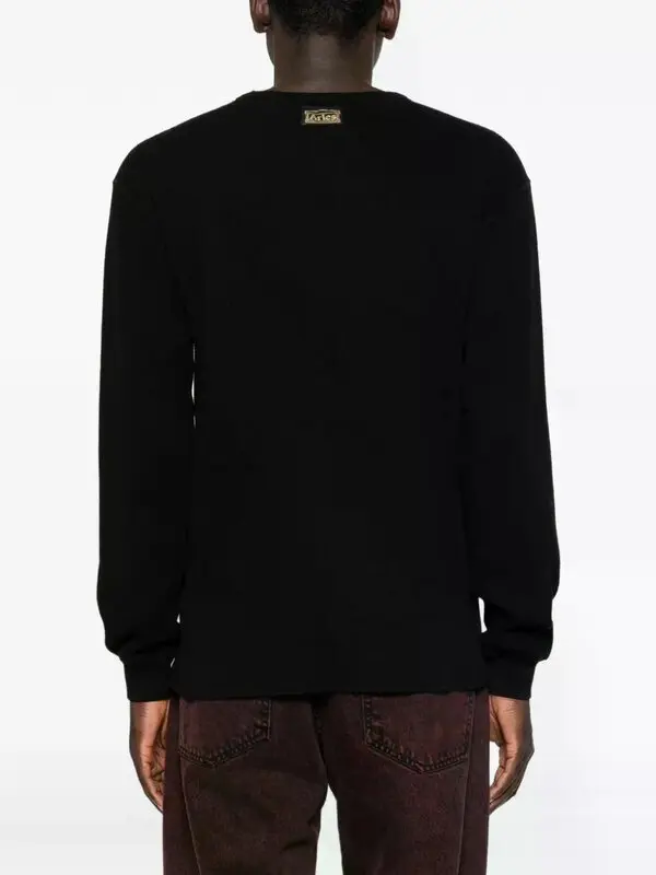 Aries Temple Waffle-knit T-shirt