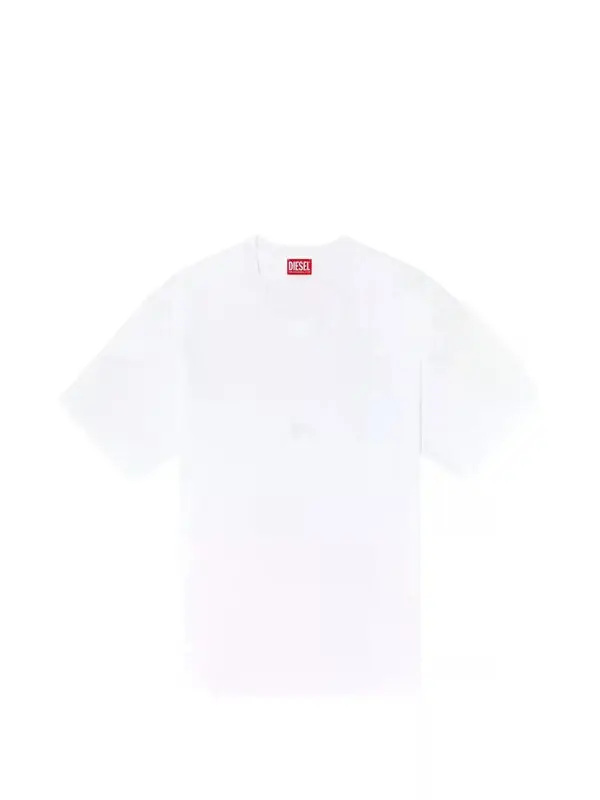 DIESEL® Cotton-interlock T-shirt With Logo Embroidery