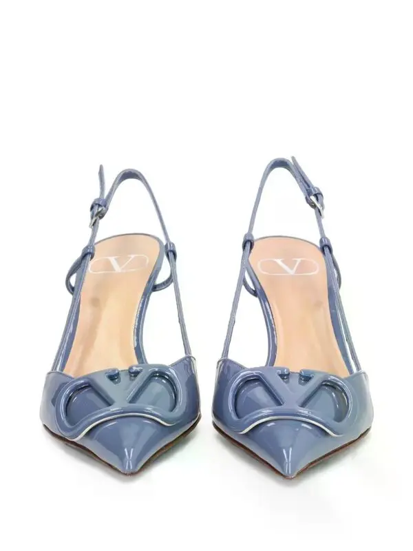 Valentino Garavani Vlogo Signature Slingback Pumps