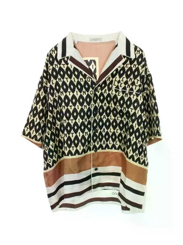 Valentino Garavani 2010s Patterned Short-sleeve Shirt