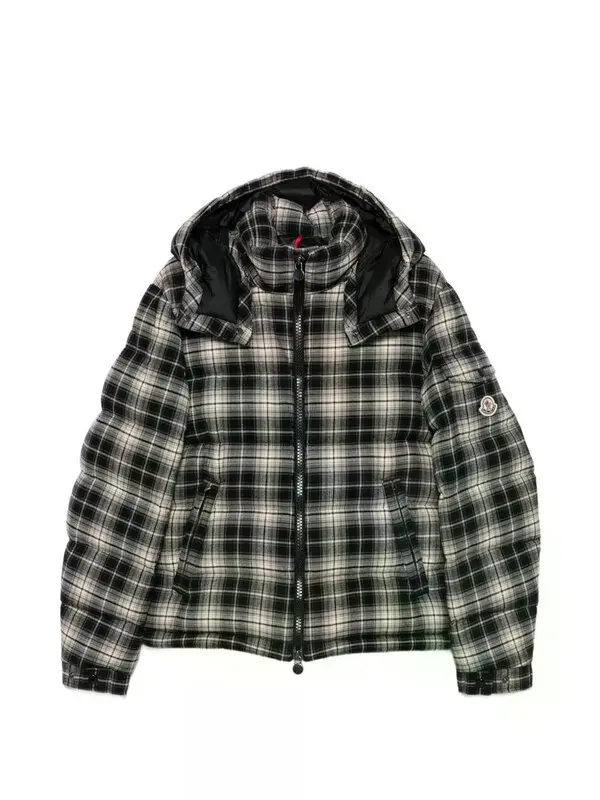 Moncler Check Flannel Jacket - Blue