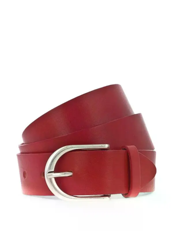 BGM LABEL Buckle-fastening Leather Belt