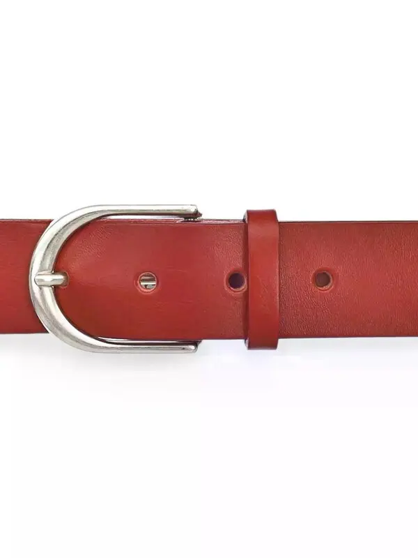 BGM LABEL Buckle-fastening Leather Belt