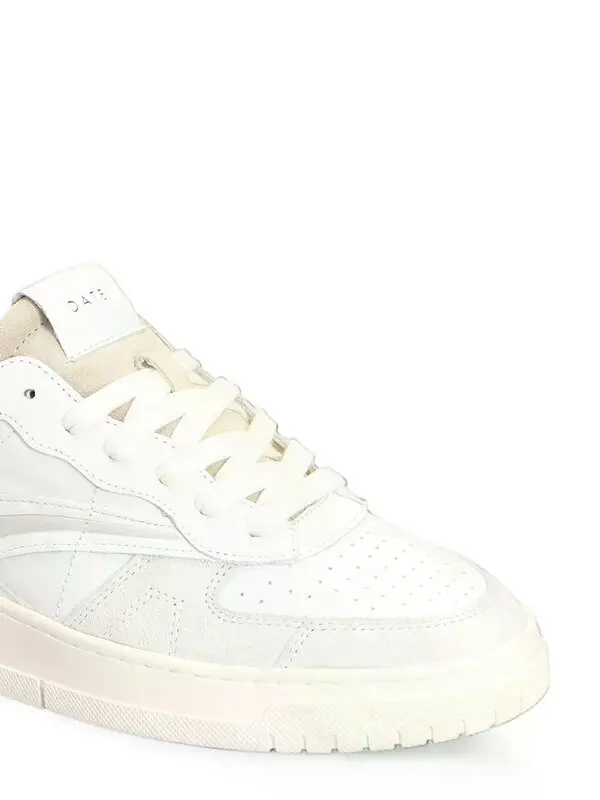 D.a.t.e. Torneo Pure Perforated Panelled Sneakers