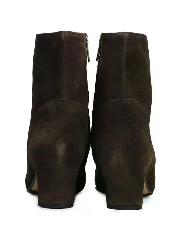 L'ARIANNA Suede Ankle Boots