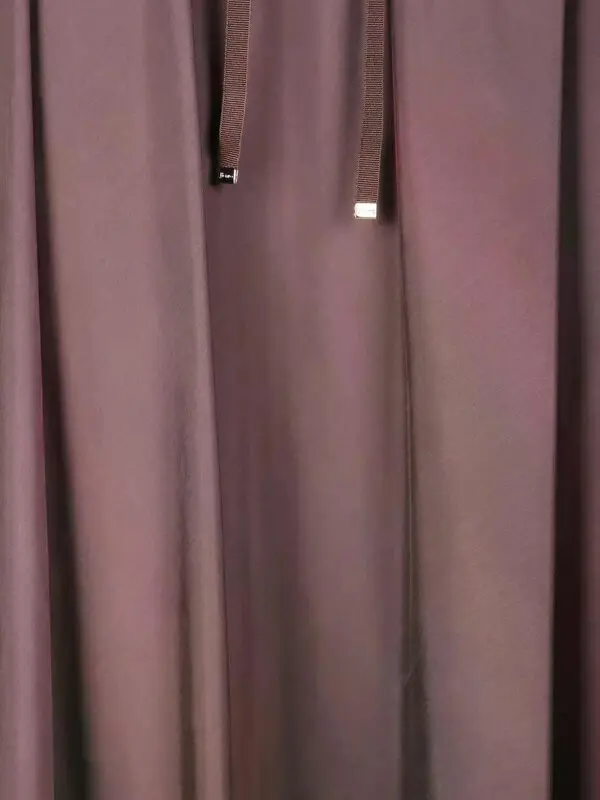 Herno Drawstring-waist Pleated Mid Skirt