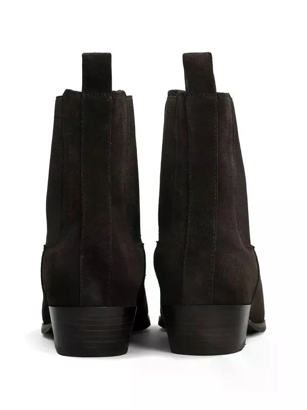 STRATEGIA SHOES Pointed-toe Chelsea Boots