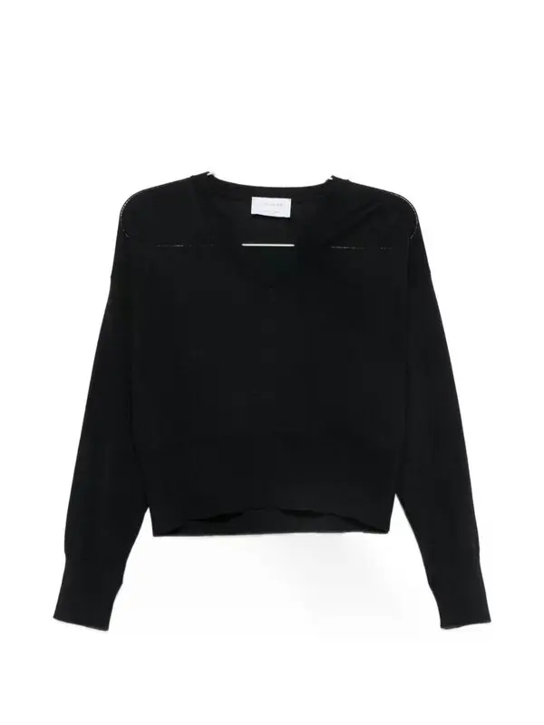 DANIELE FIESOLI V-neck Knitted Sweater