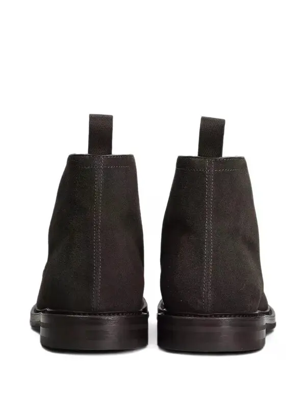GREEN GEORGE Suede Apron-toe Boots