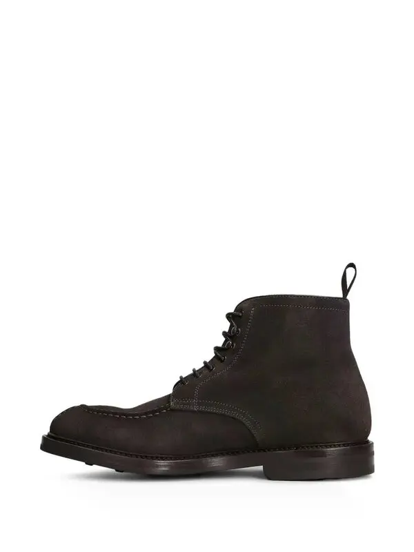 GREEN GEORGE Suede Apron-toe Boots