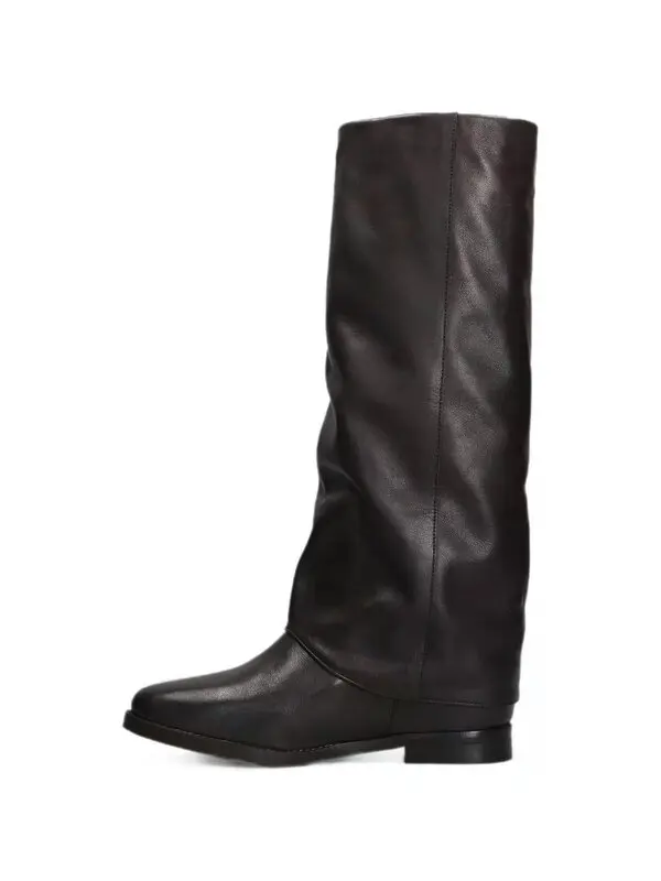 JULIE DEE Knee-high Leather Boots