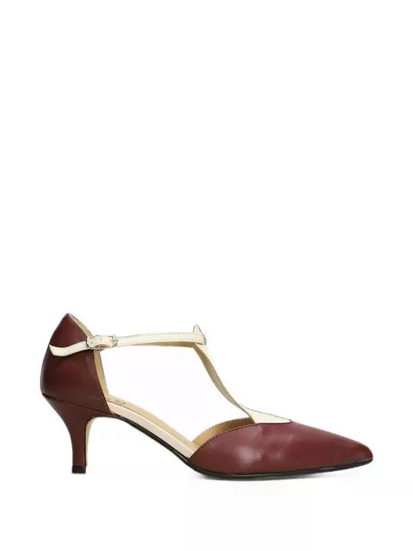 L'ARIANNA T-bar Pointed-toe Pumps